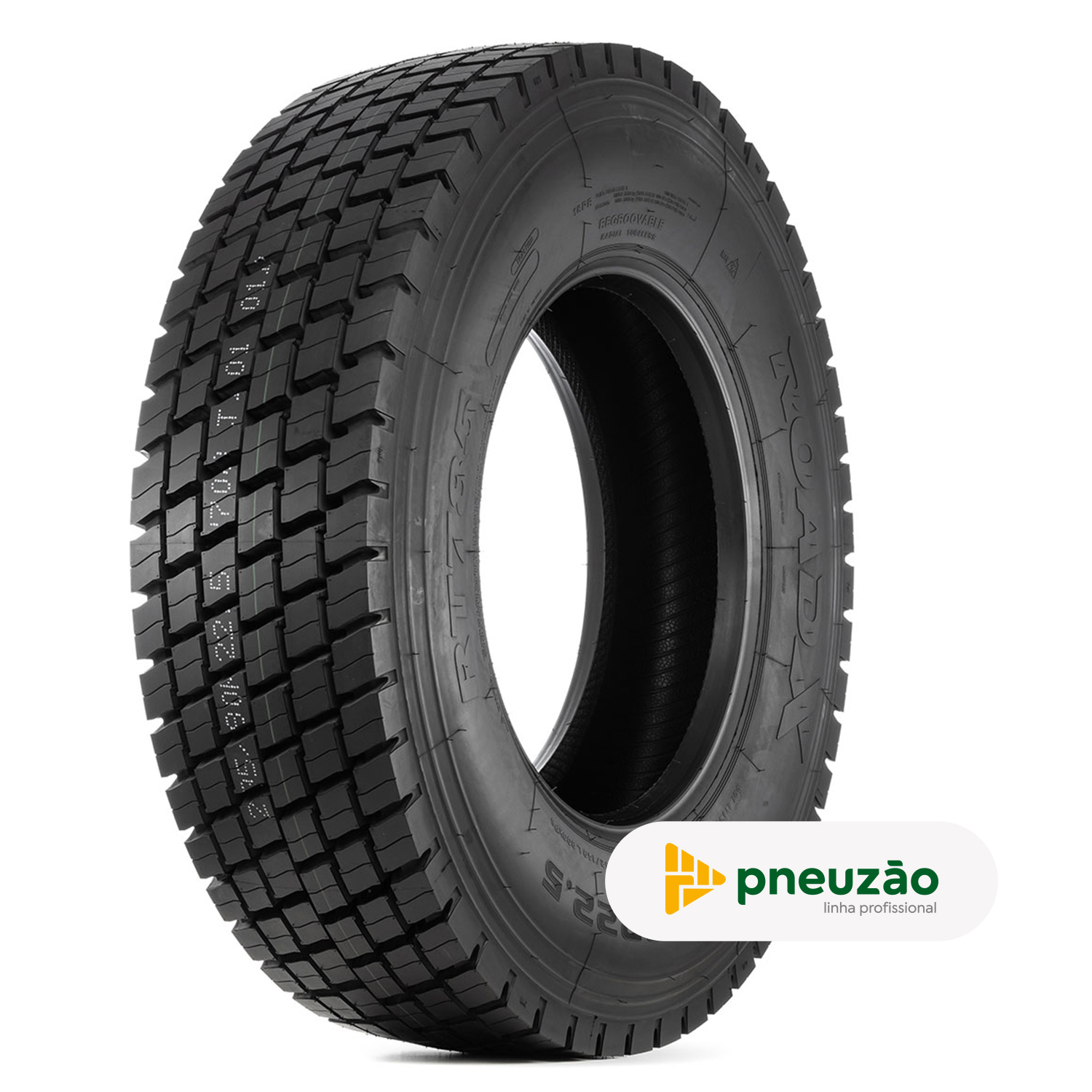 PNEU 295/80R22.5 18PR 152/149L RT785 (ROD. BORR) ROADX - Pneuzão